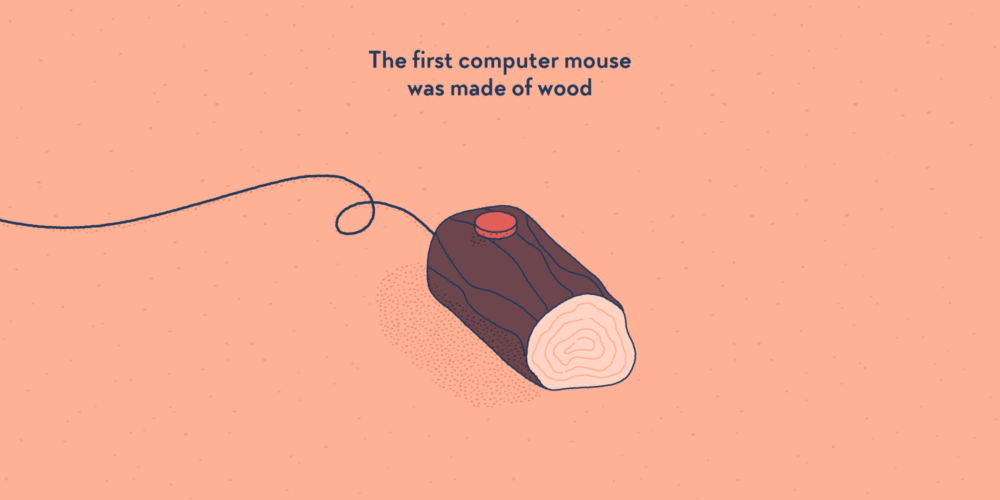 The first computer mouse was made of wood – Factourism